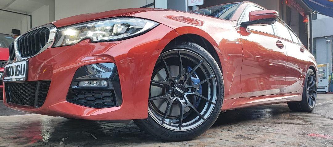 18'' RAYS G025 FORGED Rim JAPAN, Car Accessories, Tyres & Rims on Carousell