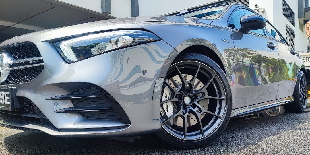 18'' RAYS G025 FORGED Rim JAPAN, Car Accessories, Tyres & Rims on Carousell