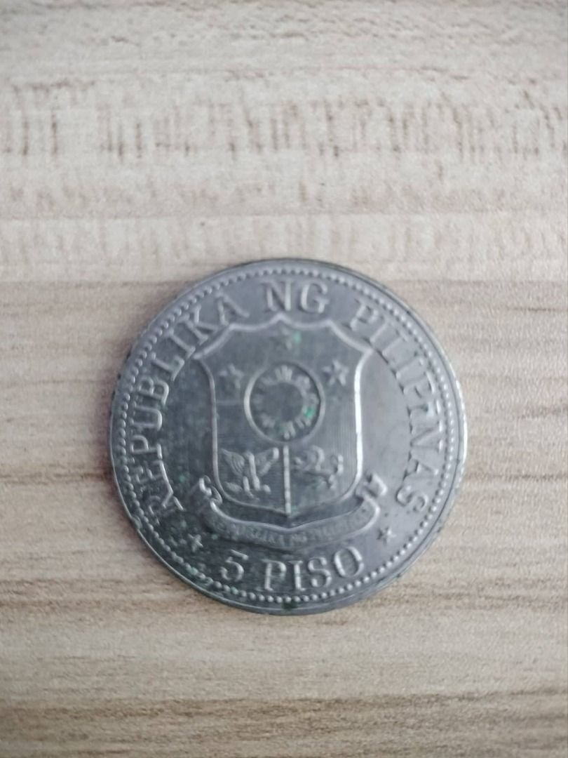 1975 - 5 PESO - "MARCOS" COIN, Hobbies & Toys, Memorabilia ...