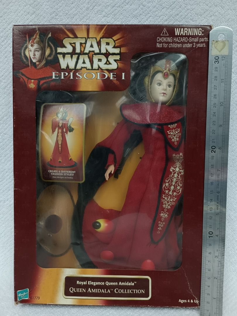1998 Hasbro STAR WARS EPISODE 1 12" Queen Amidala Doll Collection_119 ...