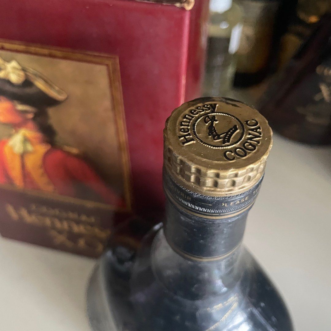 1L Hennessy XO Vintage cognac 1980s white base w box 1000ml, Food ...