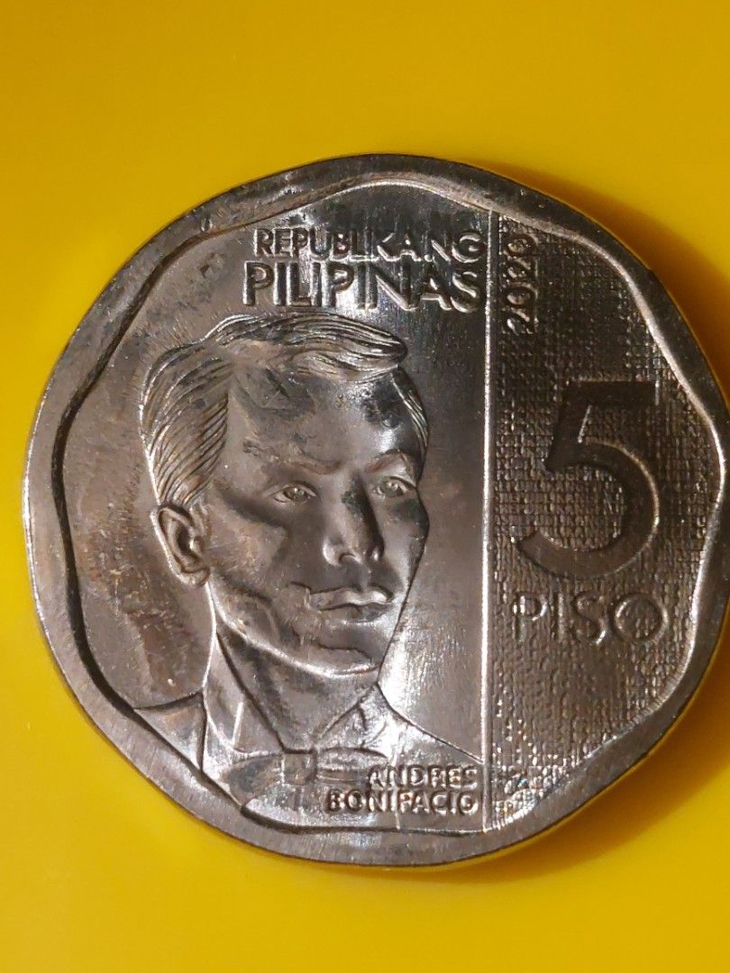5 peso nonagonal error 2020, Hobbies & Toys, Memorabilia & Collectibles ...
