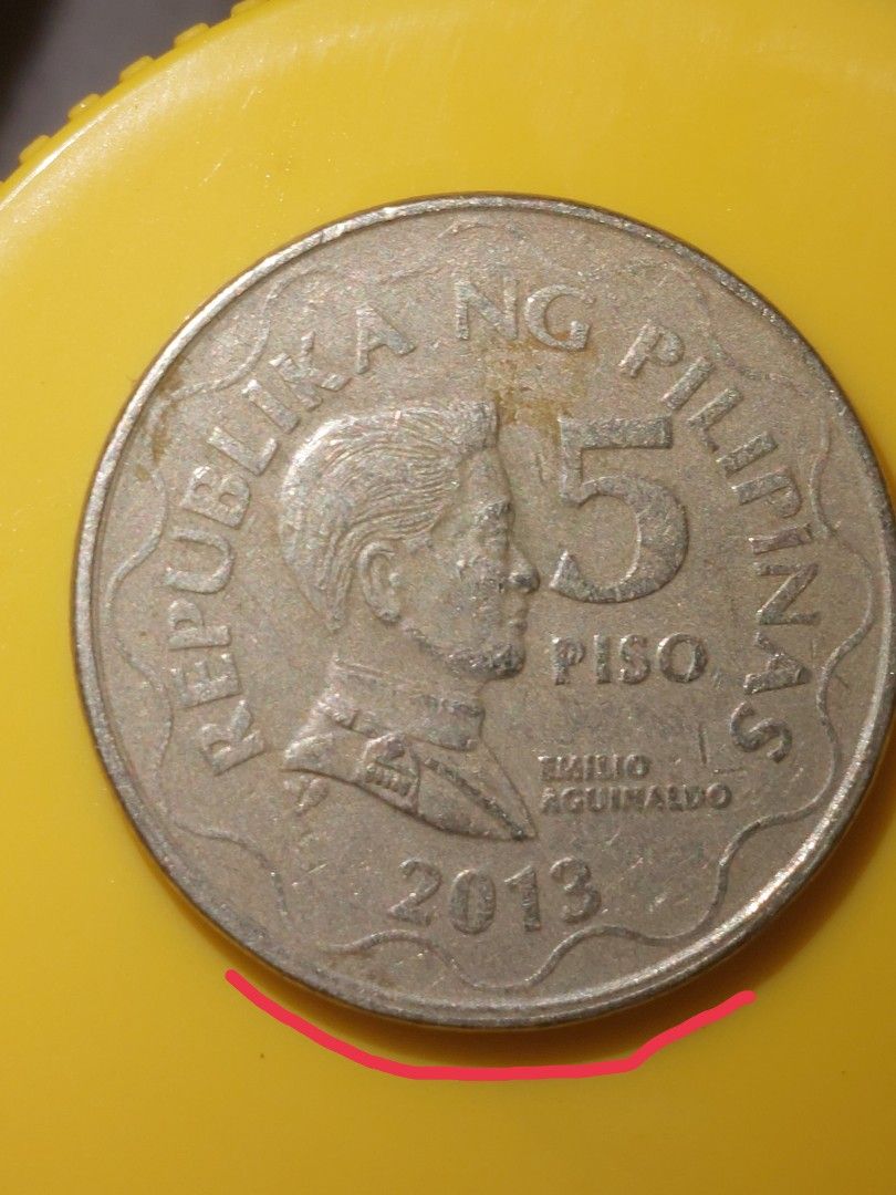 5 peso nonagonal error 2020, Hobbies & Toys, Memorabilia & Collectibles ...