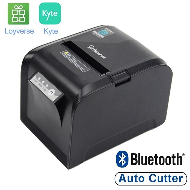 80mm POS Bluetooth Direct Thermal Receipt Printer Kyte Loyverse ...