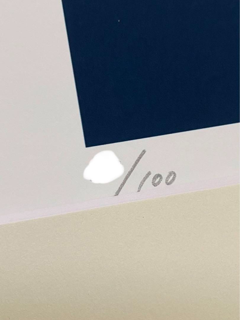 **已裝裱** 橋爪悠也 / 限量100 ' Eyewater Space Suit (White2) ' 親筆簽名 版畫 art print ...