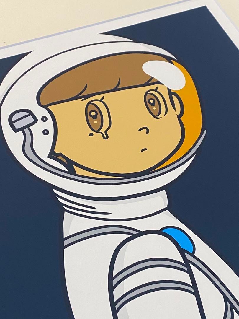 **已裝裱** 橋爪悠也 / 限量100 ' Eyewater Space Suit (White2) ' 親筆簽名 版畫 art print ...