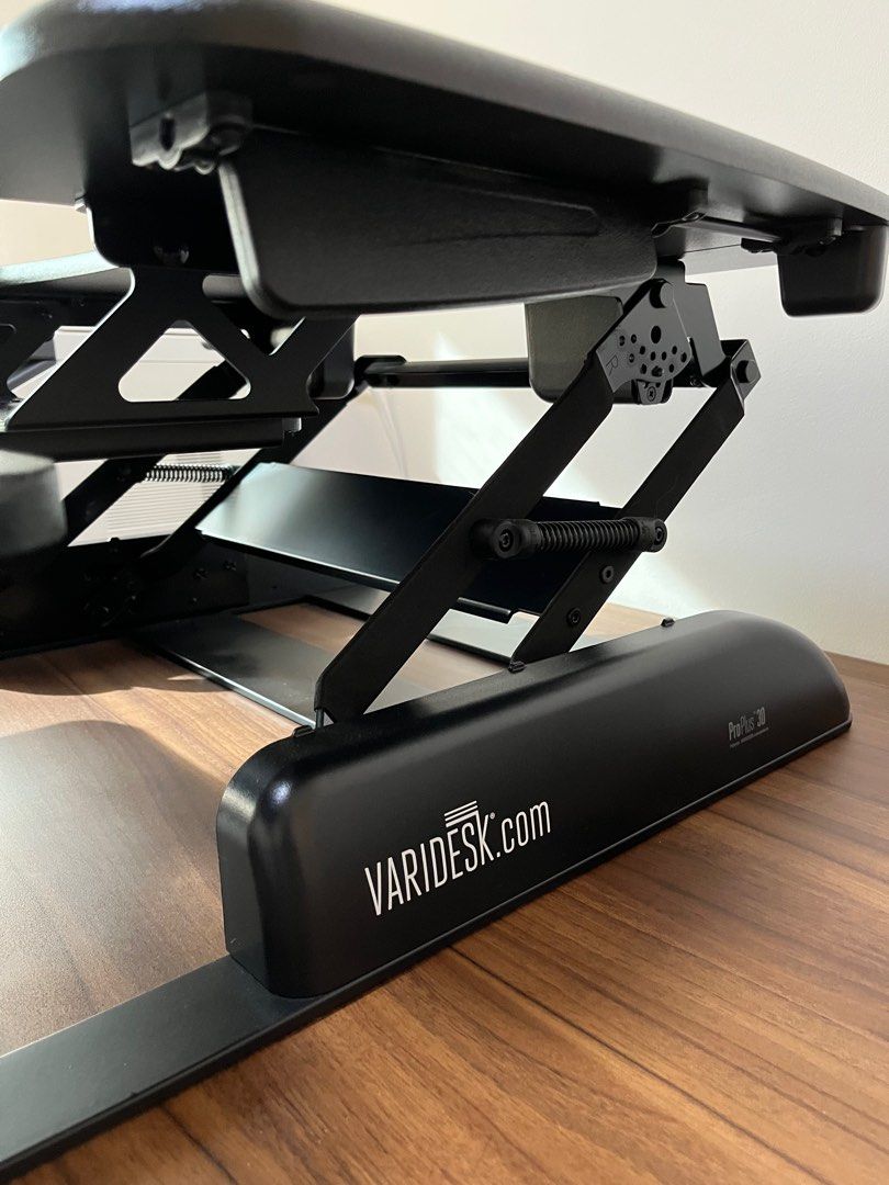 Adjustable Varidesk Pro Plus 30 Stand, Furniture & Home Living ...