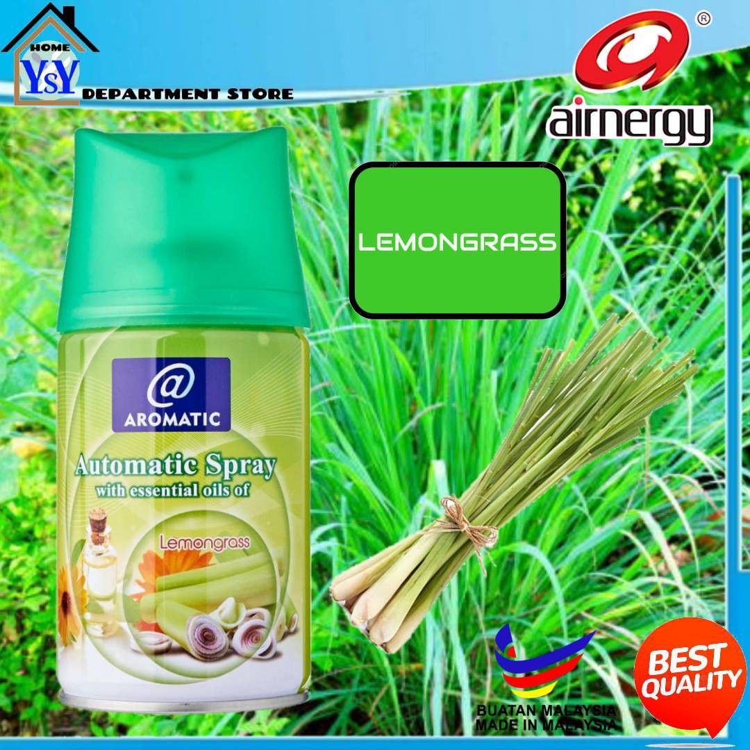 AIRNERGY-AUTOMATIC AIR FRESHENER REFILL SPRAY, Furniture & Home Living ...