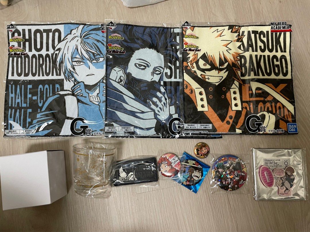 (All for $6) bnha mha official merch set, Hobbies & Toys, Memorabilia ...