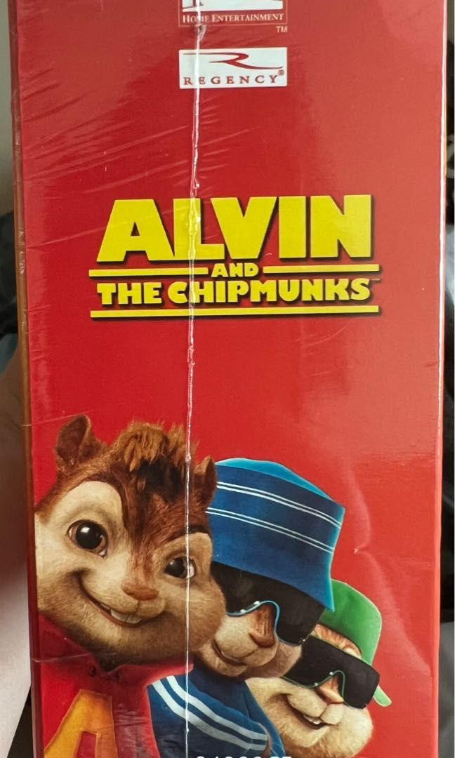 Alvin and the Chipmunks DVD set - comes with three cute plushies ...