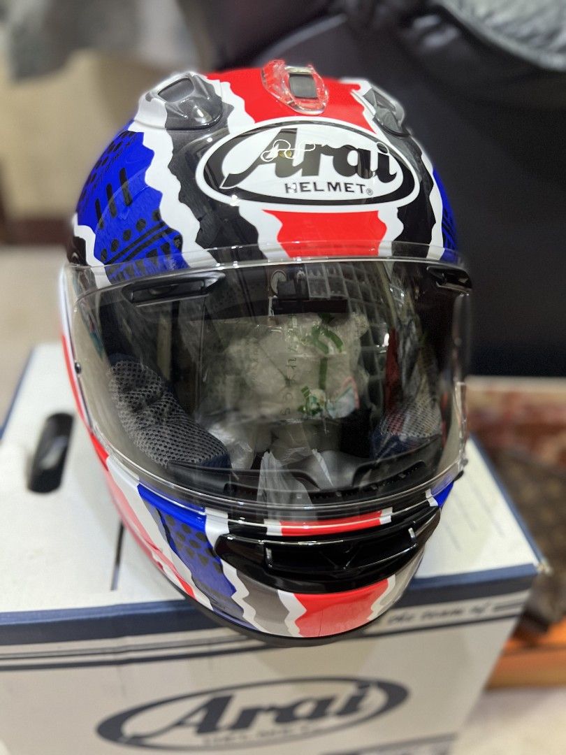 Arai helmet RX 7 RR5 Doohan Fullface Helmet on Carousell