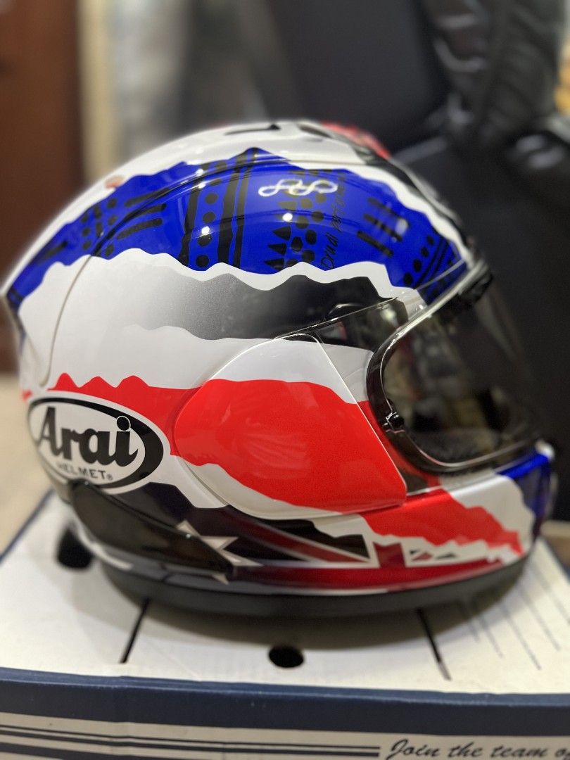 Arai helmet RX 7 RR5 Doohan Fullface Helmet on Carousell