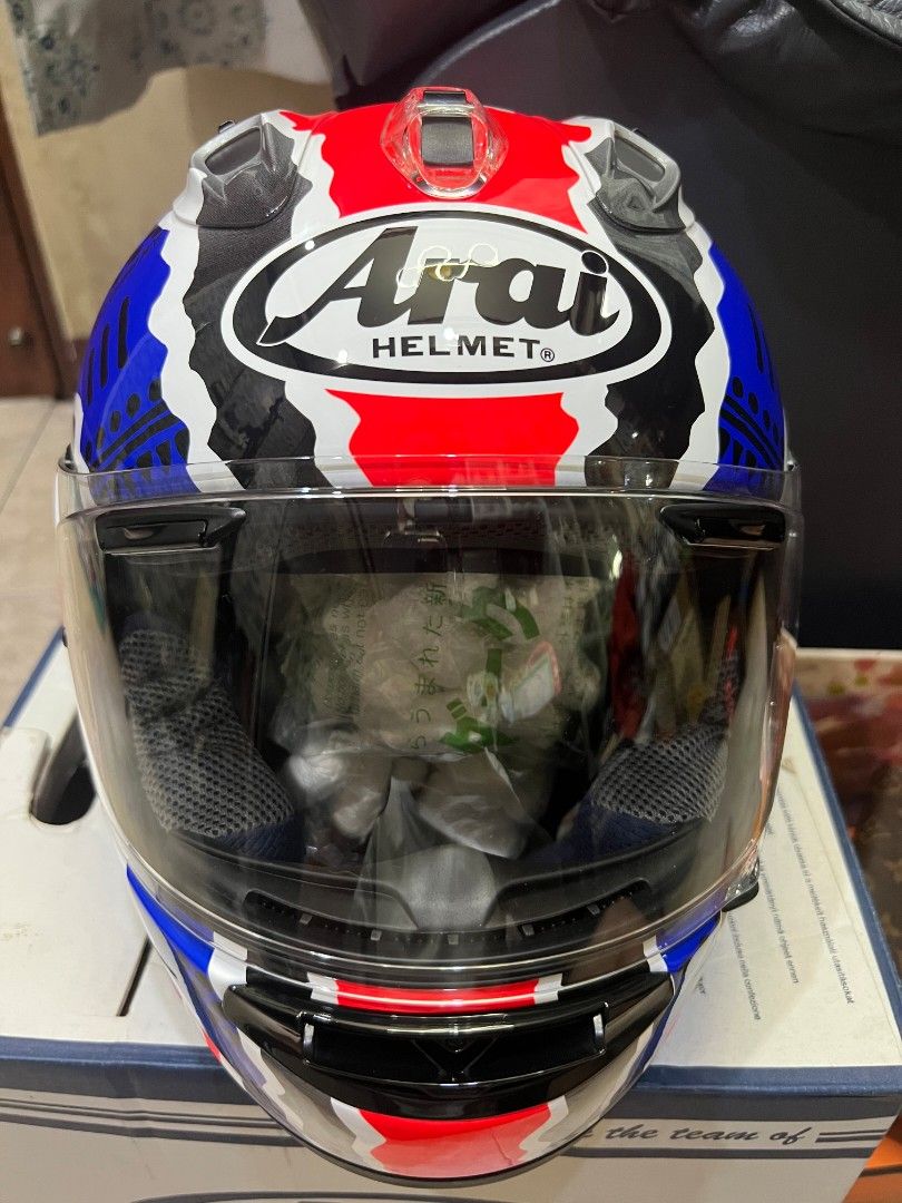 Arai helmet RX 7 RR5 Doohan Fullface Helmet on Carousell