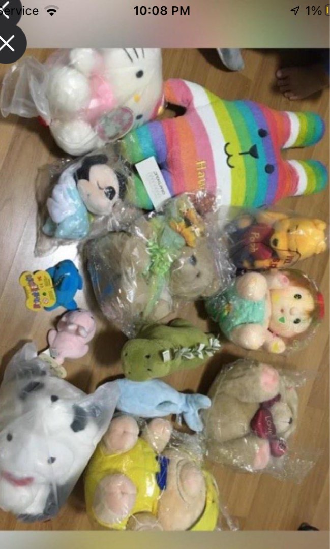 Assorted soft toys, Hobbies & Toys, Toys & Games on Carousell