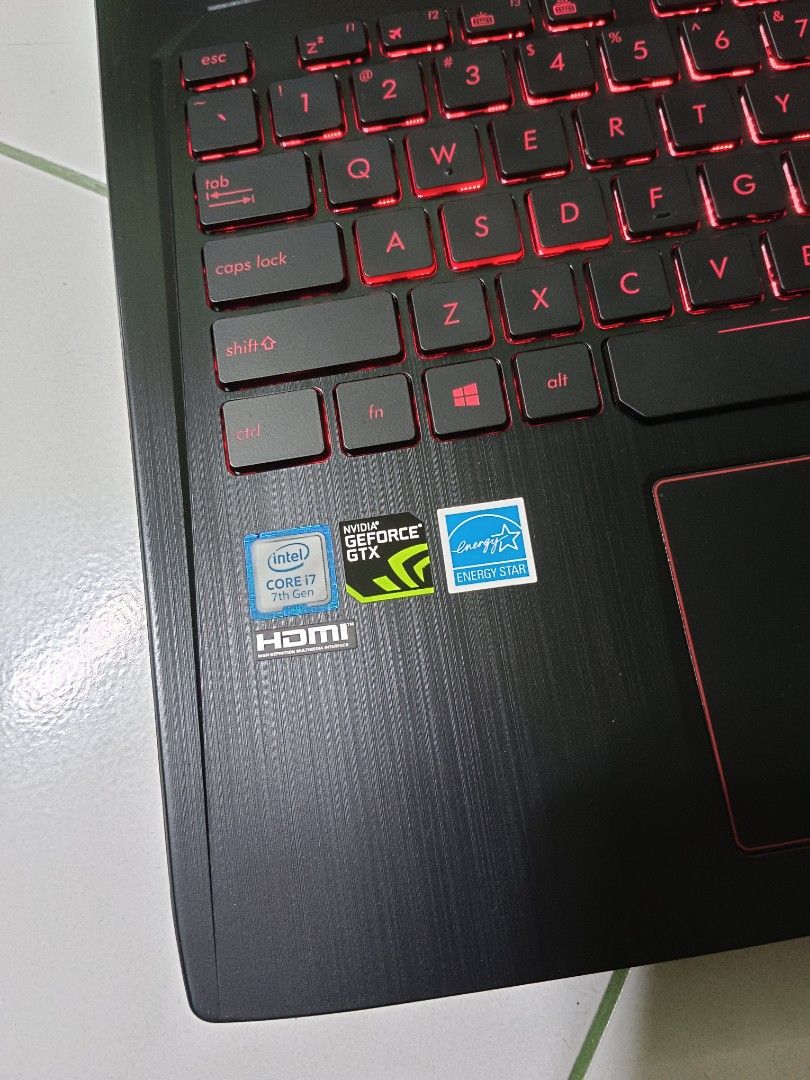 ASUS ROG Core i7 7700HQ 8GB DDR4 RAM 256GB SSD NVIDIA GeForce GTX ...