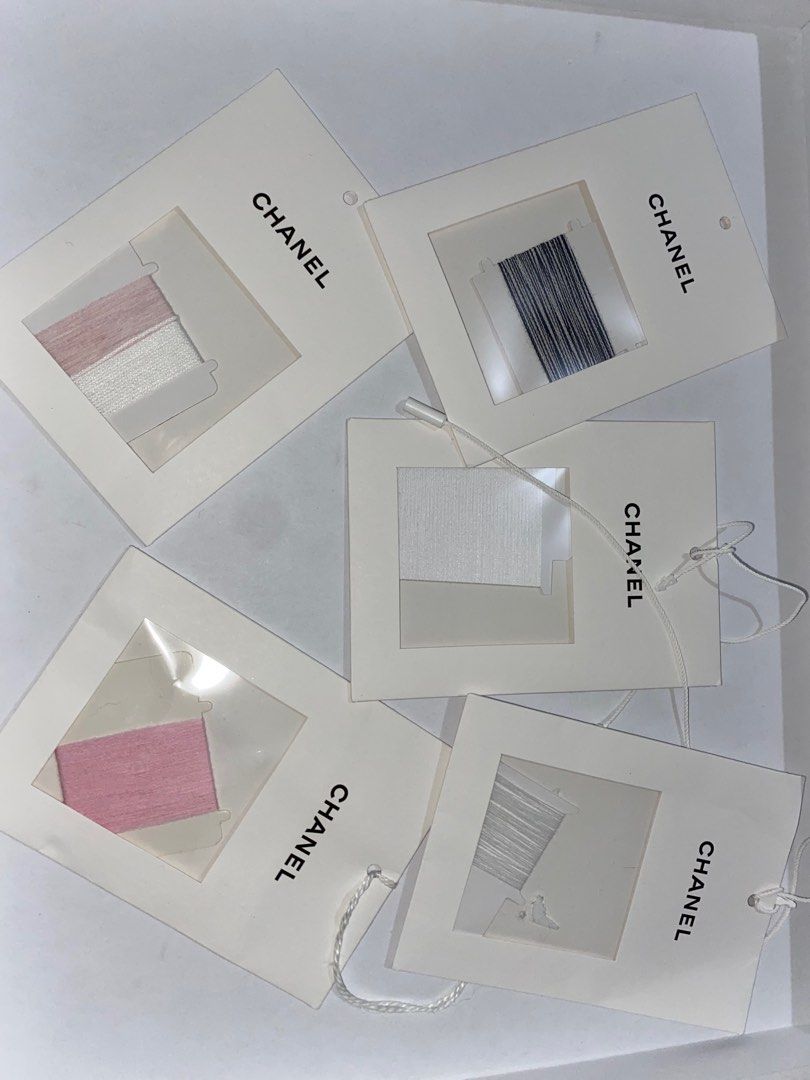 AUTHENTIC CHANEL HANGTAG APPAREL WITH YARN, Luxury, Apparel on Carousell