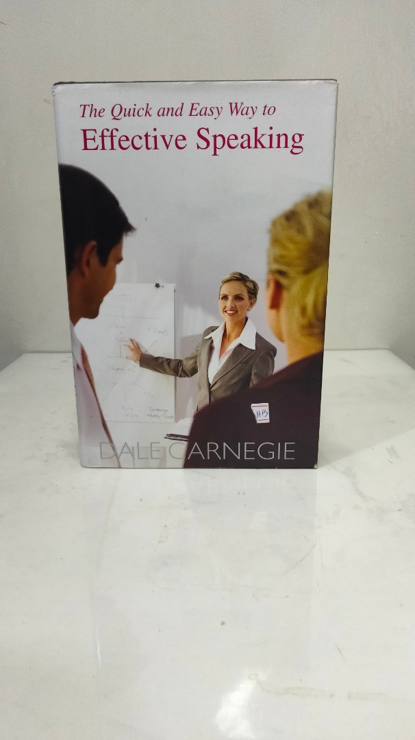 AUTHENTIC HARDCOVER | The Quick and Easy Way to Effective Speaking, Hobbies & Toys, Books ...