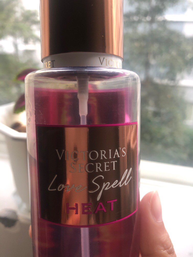 Authentic Victoria Secret Love Spell Heat Fragrance Mist, Beauty ...