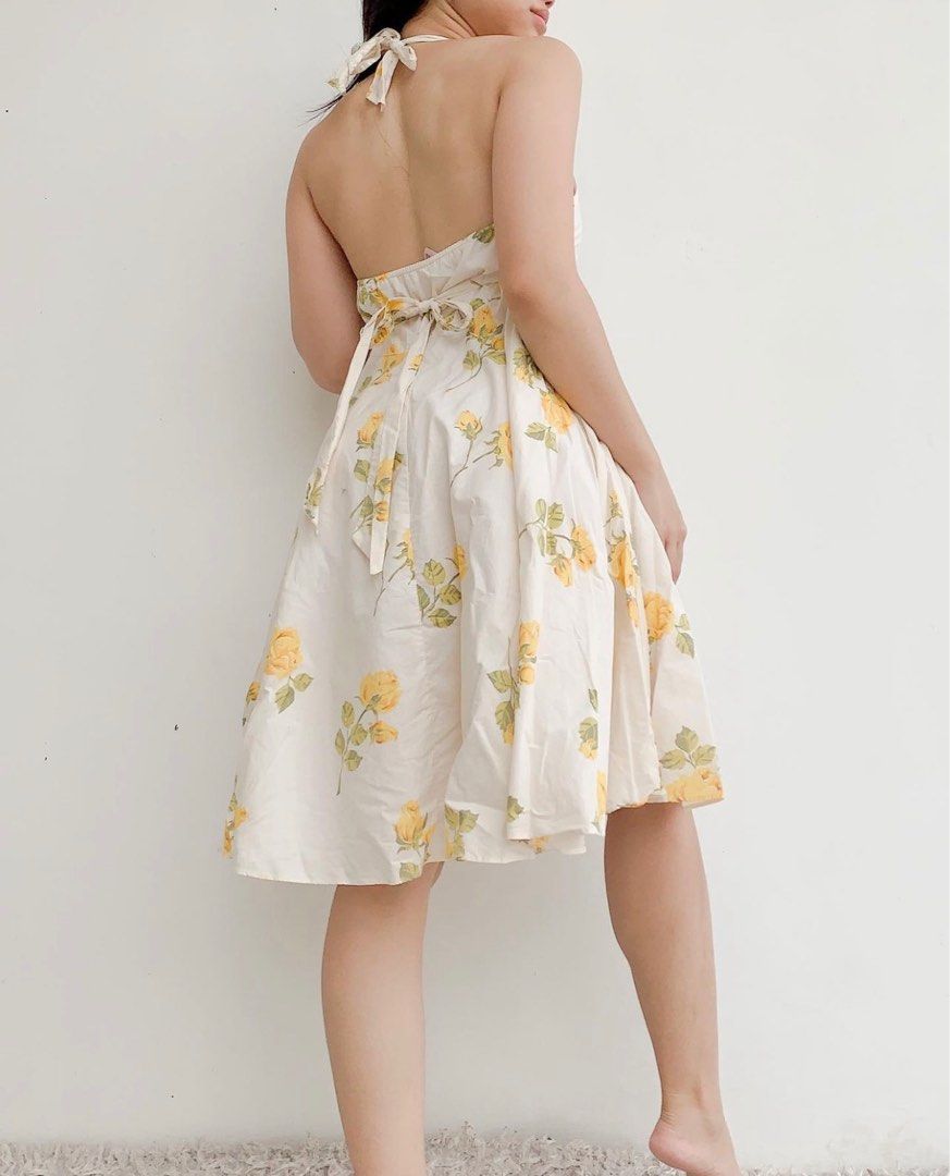 Backless summer dress, Women's Fashion, Dresses & Sets, Dresses on ...