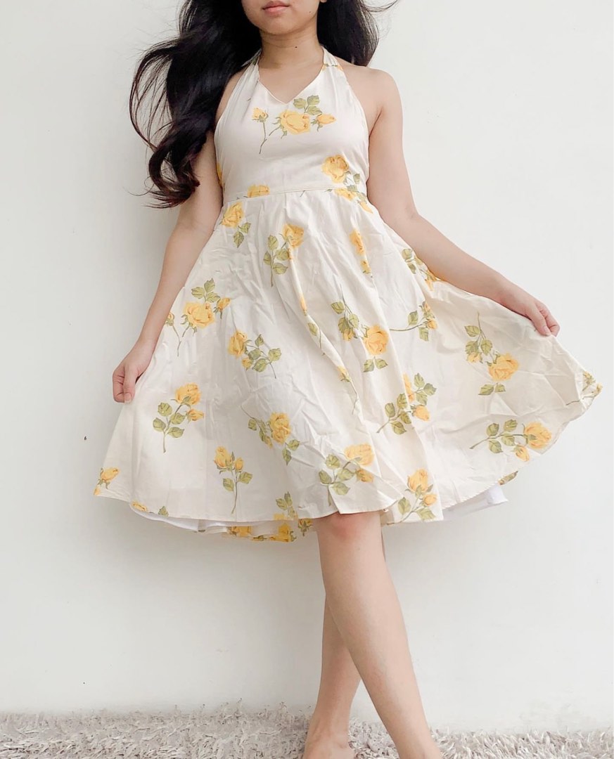 Backless summer dress, Women's Fashion, Dresses & Sets, Dresses on ...