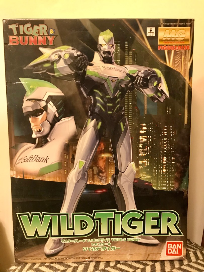 已絕版Bandai Tiger & Bunny Wild Tiger MG 1:8 模型, 興趣及遊戲, 玩具 & 遊戲類 - Carousell