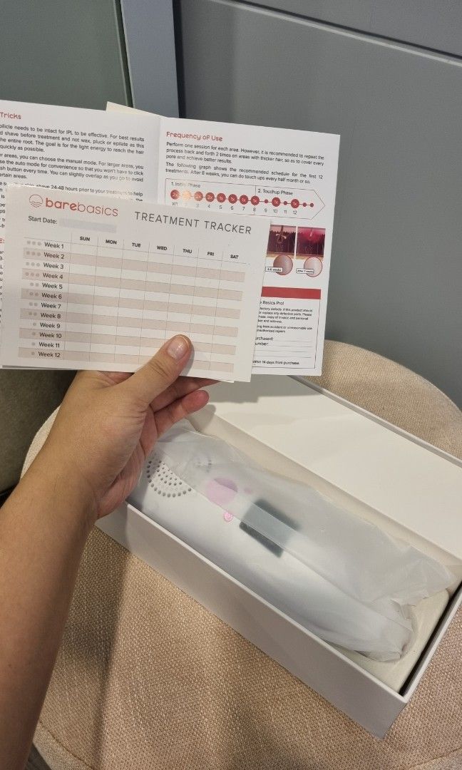 Bare Basic Pro IPL Hair Removal, Beauty & Personal Care, Bath & Body ...