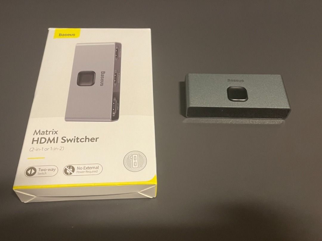 Baseus Matrix Hdmi Switcher Splitter Computers Tech Parts Accessories Other Accessories
