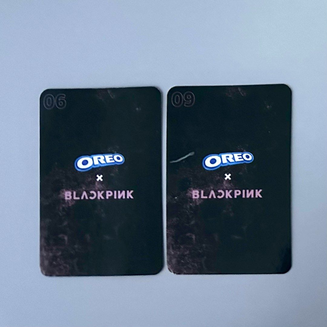 Blackpink Oreo PCs Jisoo 6 & Rose 9, Hobbies & Toys, Memorabilia ...