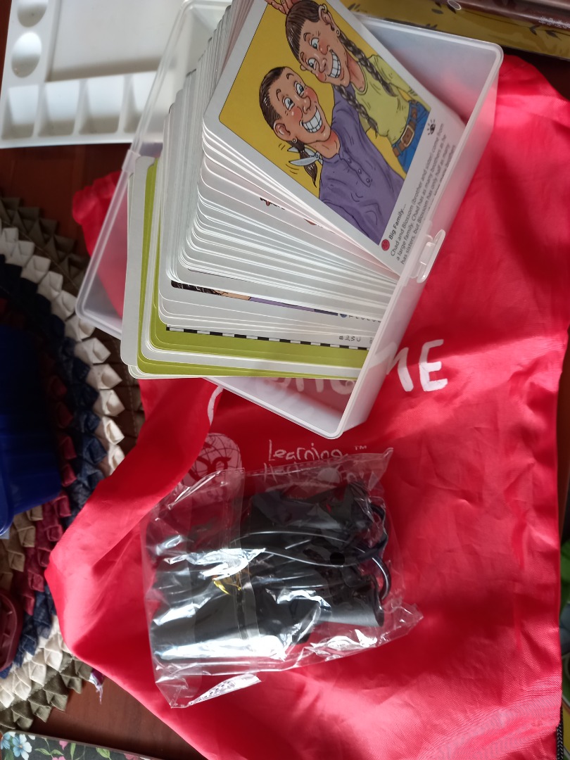 Brain Teaser Card Set and Skip-rope, Hobbies & Toys, Toys & Games on ...