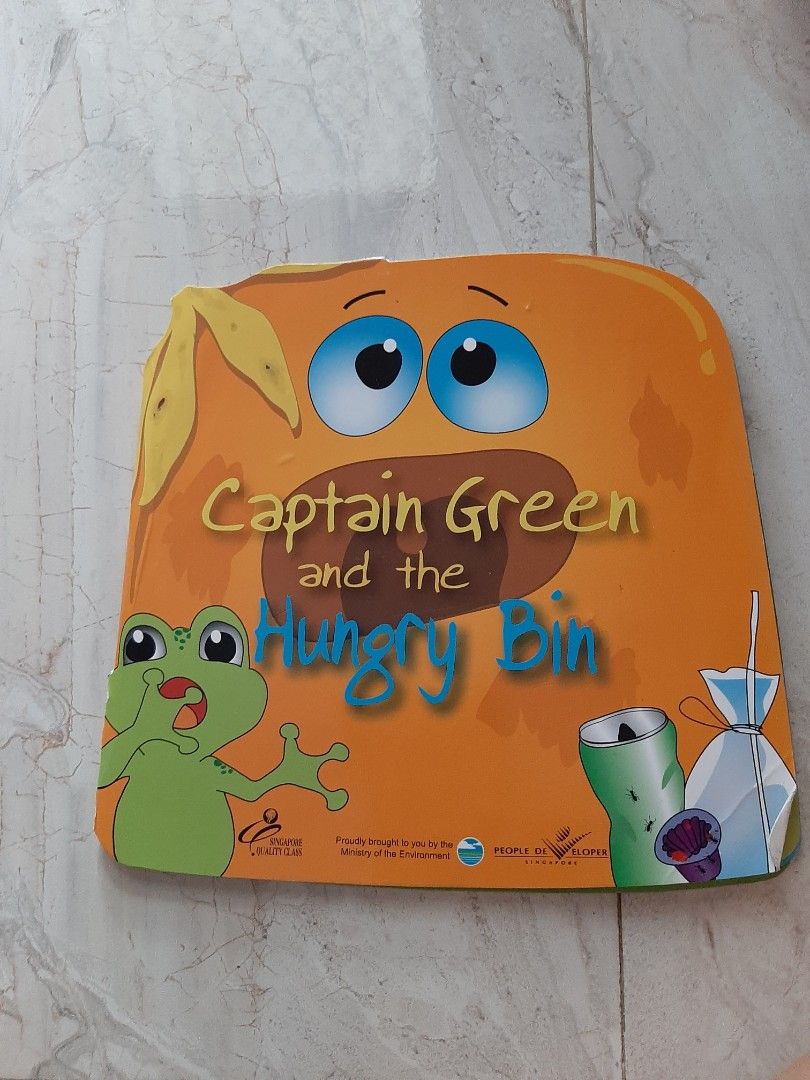 Buku captain green and the hungry bin, Buku & Alat Tulis, Buku Anak ...
