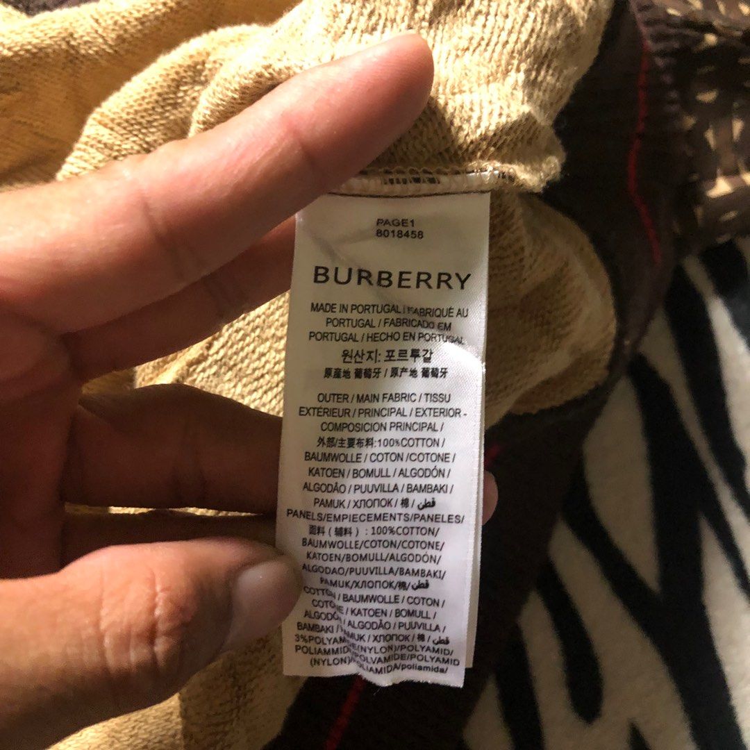 Burberry monogram, Luxury, Apparel on Carousell