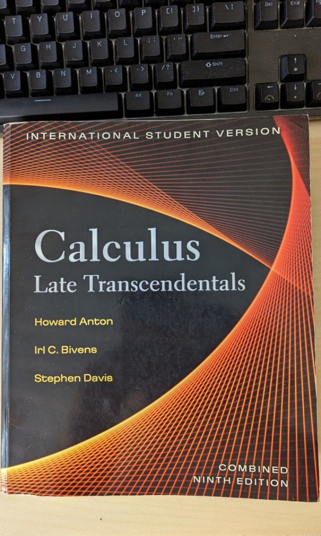 Calculus Late Transcendentals (9th Edition), Hobbies & Toys, Books ...