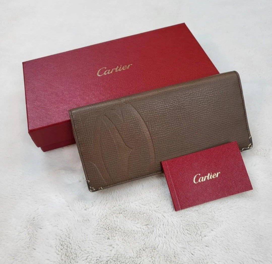 Cartier Long Wallet, Luxury, Bags & Wallets on Carousell