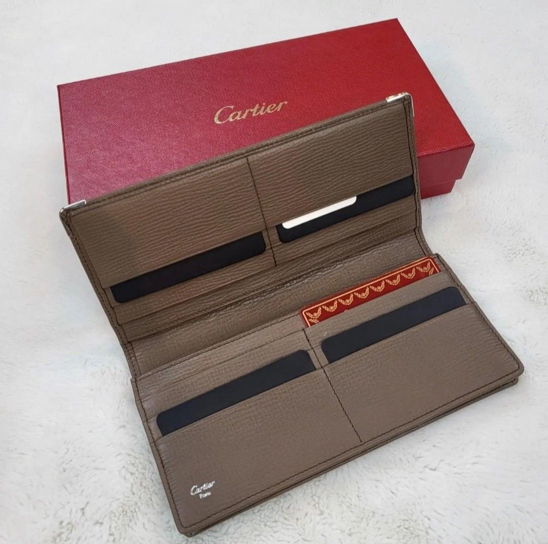 Cartier Long Wallet, Luxury, Bags & Wallets on Carousell
