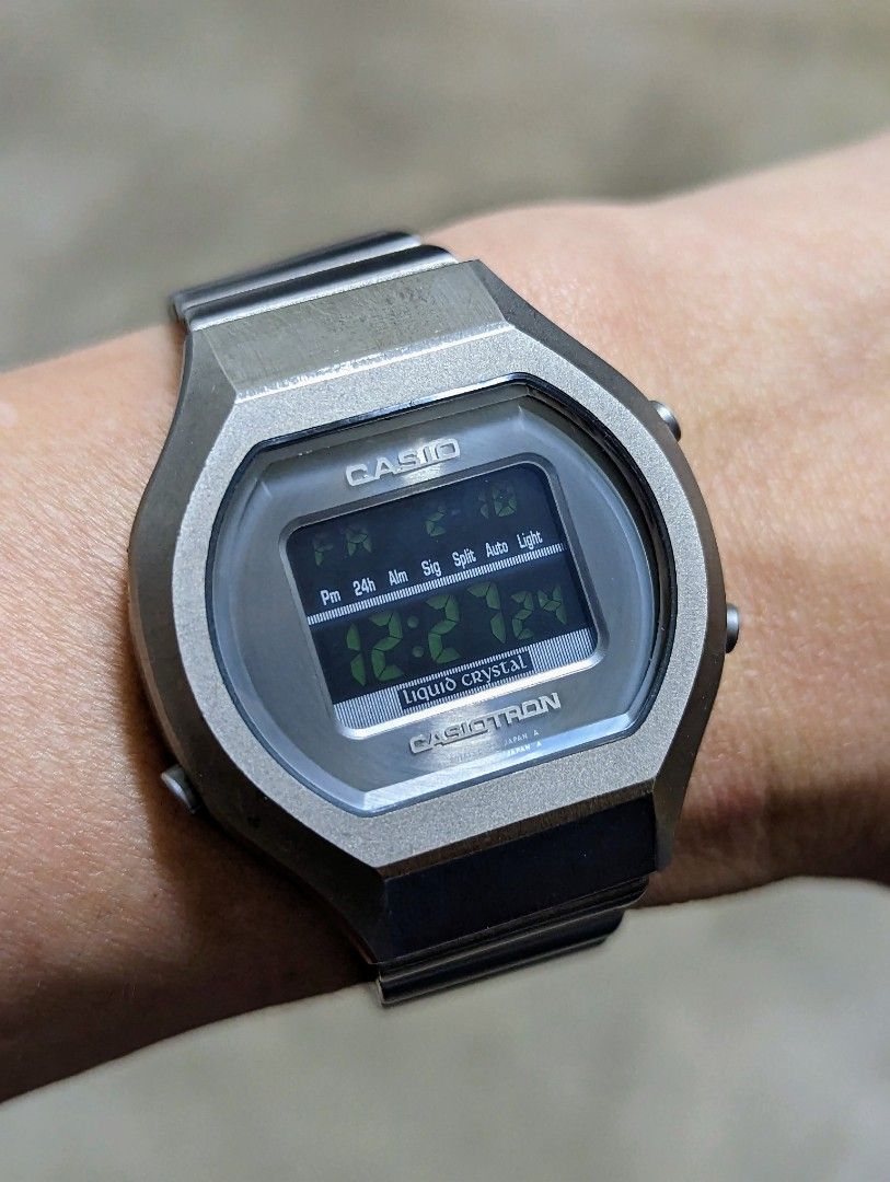 CASIO CASIOTRON TRN-100BT-8T QW-1670 VINTAGE, Men's Fashion CASIO CASIOTRON TRN-100BT-8T QW-1670 VINTAGE, Men's Fashion