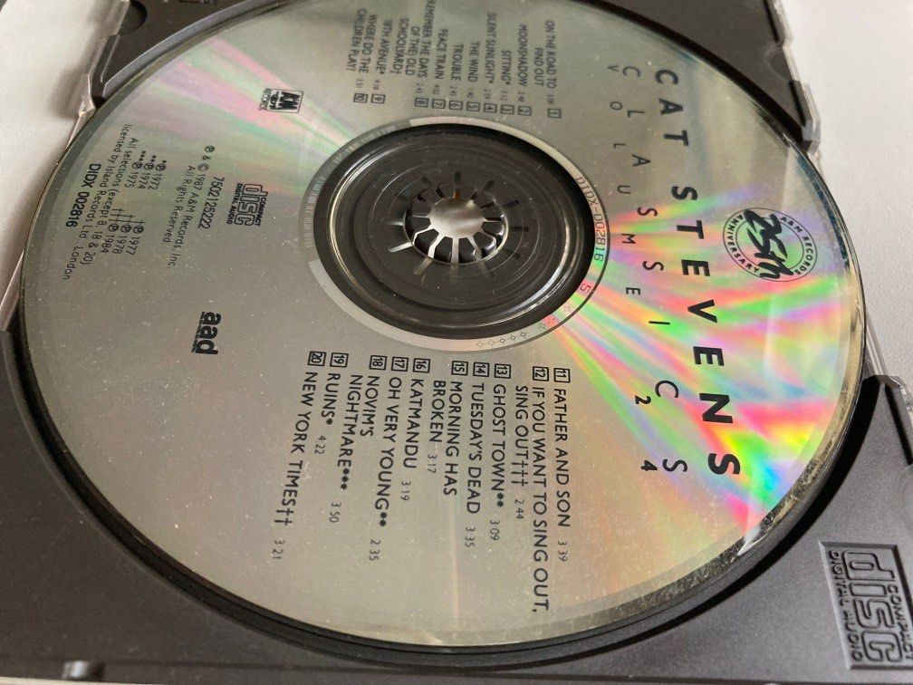 Cat Stevens (25th Anniversary CD), Hobbies & Toys, Music & Media, CDs ...