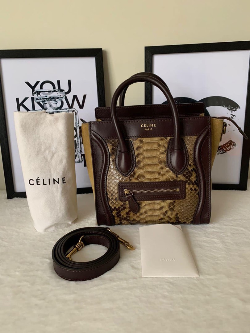Celine Nano Luggage Bag, Luxury, Bags & Wallets on Carousell
