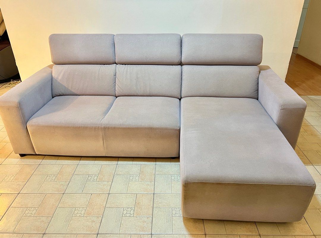 Cellini L- shape Sofa, Furniture & Home Living, Furniture, Sofas on ...