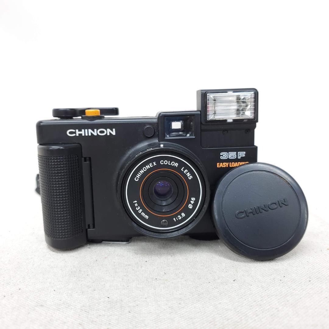 Chinon 35F Easy Film Camera, Photography, Cameras on Carousell