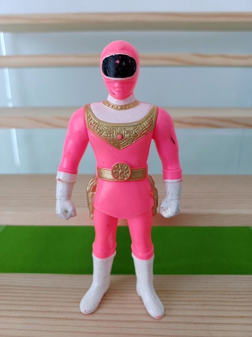 Chouriki Sentai Ohranger 12cm sofubi set 1994 made in Japan, Hobbies ...