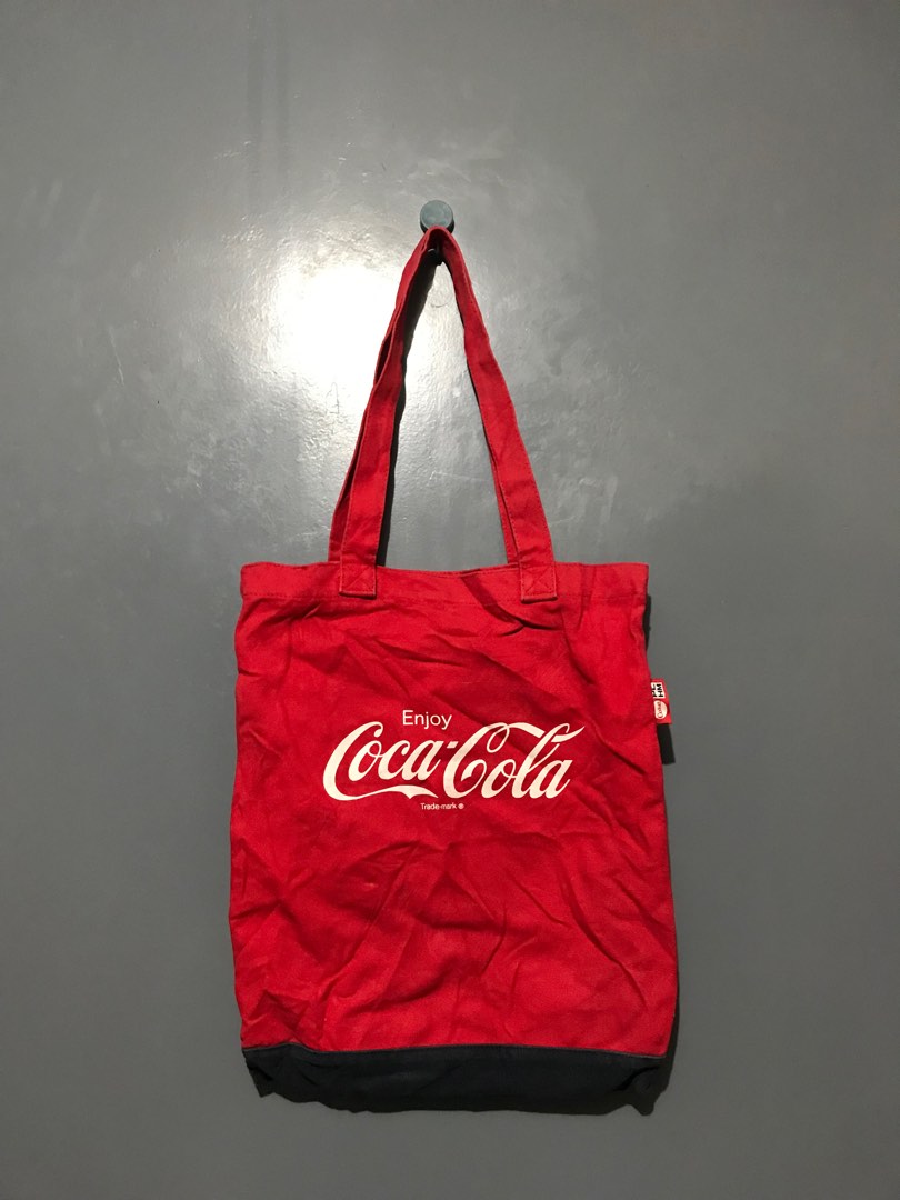Coca Cola Tote Bag, Women's Fashion, Bags & Wallets, Tote Bags on Carousell