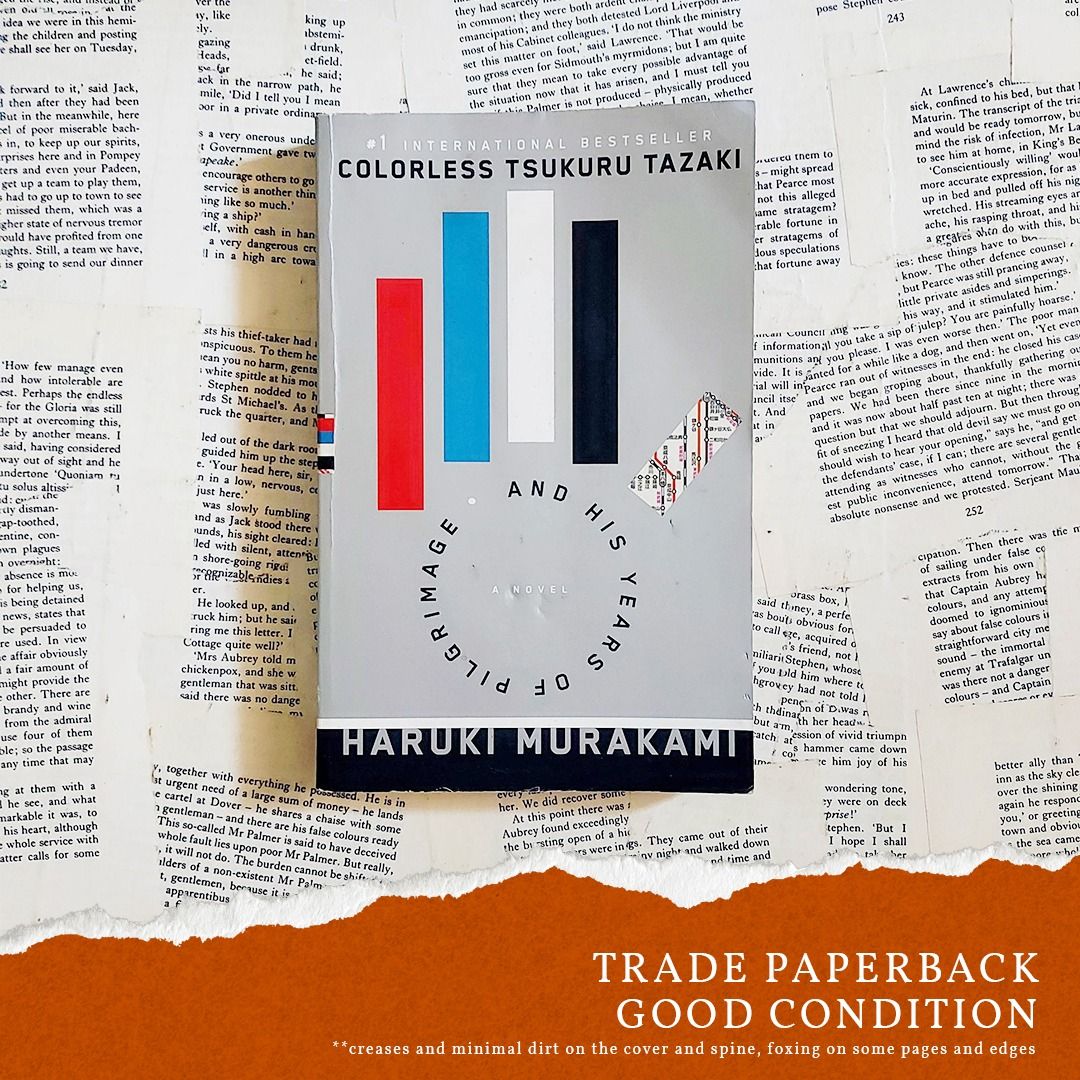 Colorless Tsukuru Tazaki and His Years of Pilgrimage: A novel by Haruki ...