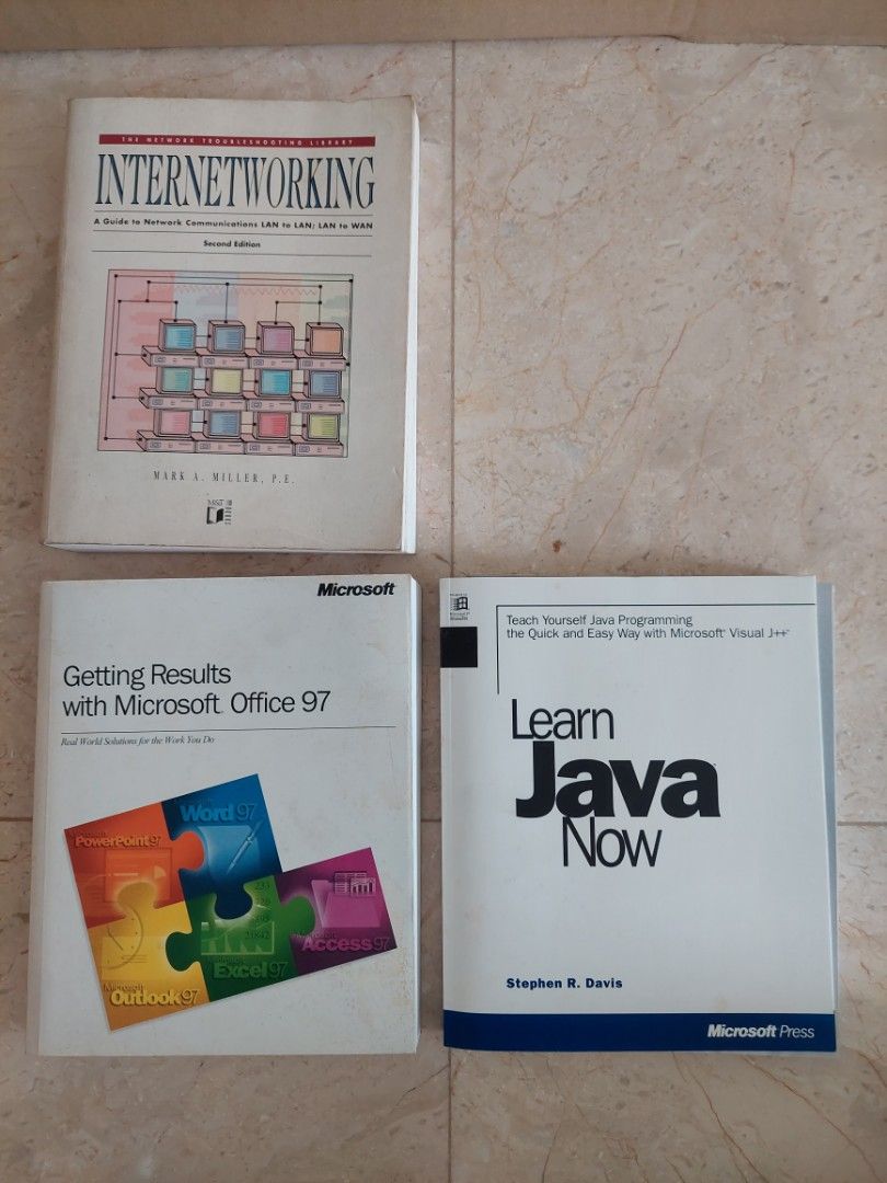 Computer IT textbooks, Hobbies & Toys, Books & Magazines, Textbooks on ...