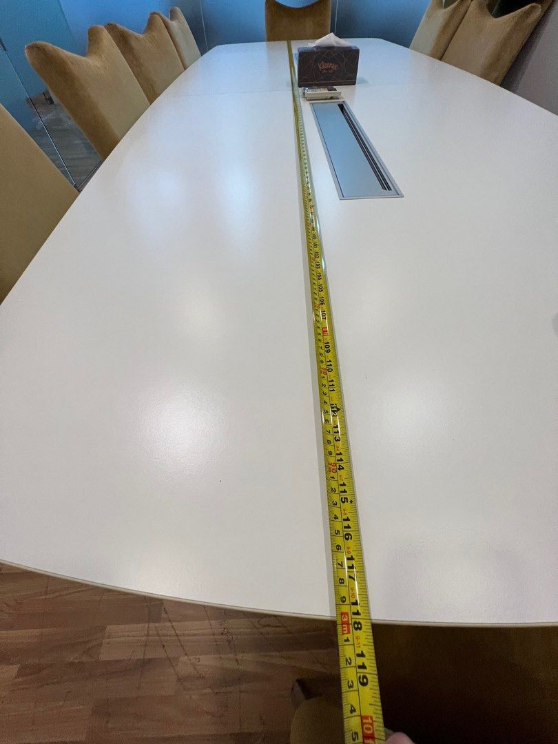 Conference table (3m x 1.2m x 0.75m), Furniture & Home Living ...