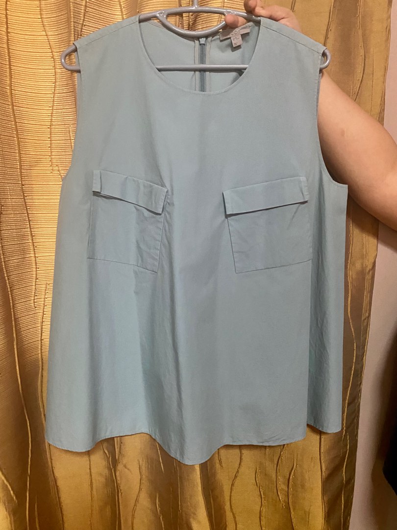 COS easy peasy Top, Women's Fashion, Tops, Sleeveless on Carousell