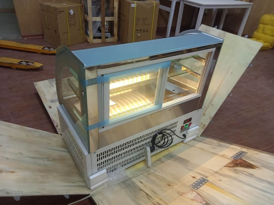 Counter Top Cake Chiller (Curve Type) White, TV & Home Appliances ...