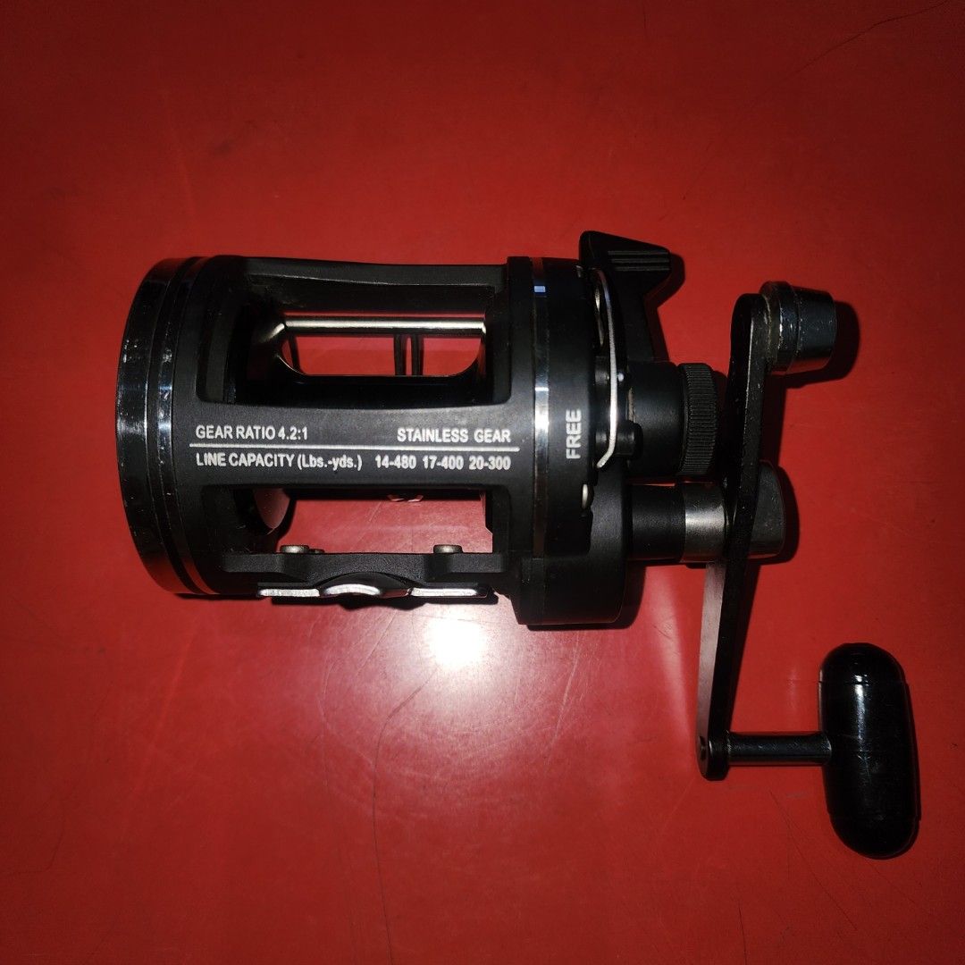 Level Drag Fishing Reel DEEPWATER 20LD, Sports Equipment, Fishing on ...
