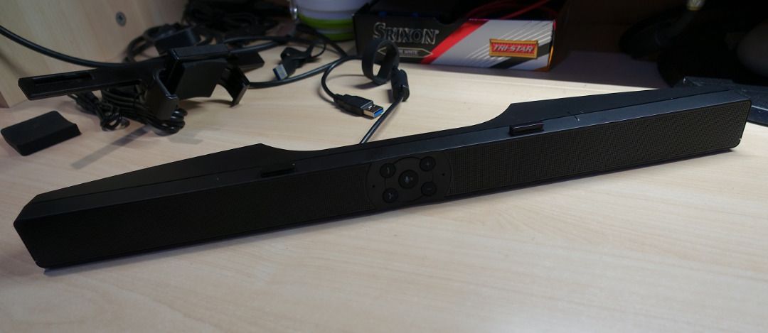 Dell Pro Stereo Soundbar AE515M - Teleconference Speaker with Built-in ...