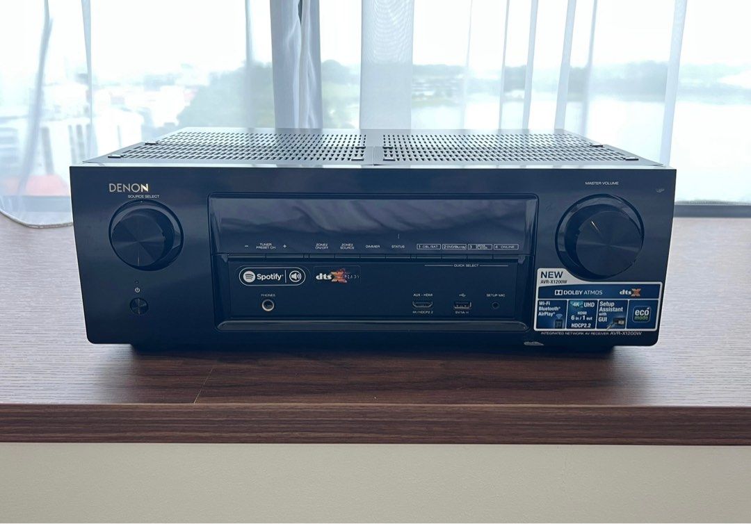 Denon AVR-X1200W, Audio, Soundbars, Speakers & Amplifiers on Carousell