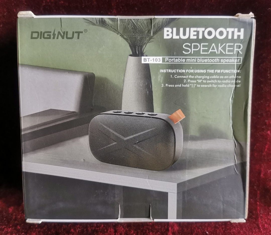 Diginut Portable Mini Bluetooth Speaker BT-103, Audio, Soundbars ...